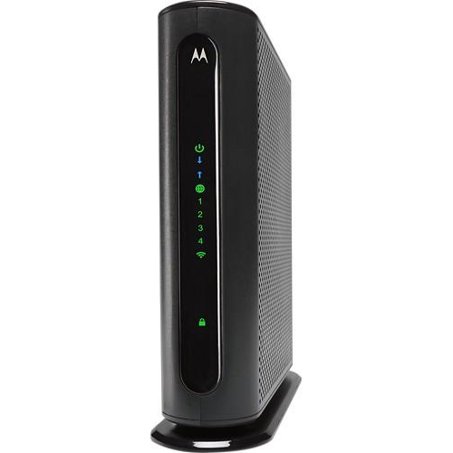 Motorola - N300 Router with DOCSIS 3.0 Cable Modem - Gray – Vigor Networks